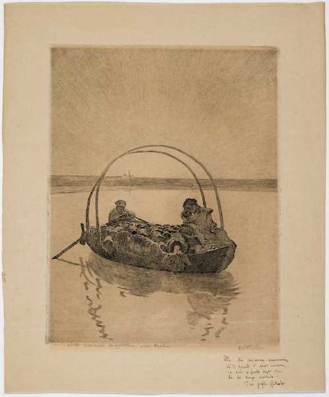 Gottardo Segantini | Ave Maria a Trasbordo | MutualArt