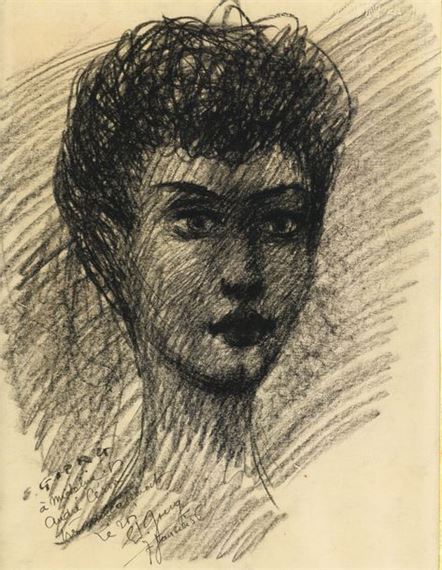 Edouard Joseph Goerg | Portrait de jeune femme (1936) | MutualArt