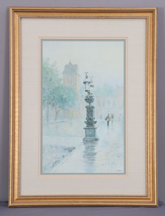 Paul Sawyier | Wapping Street Reflections | MutualArt
