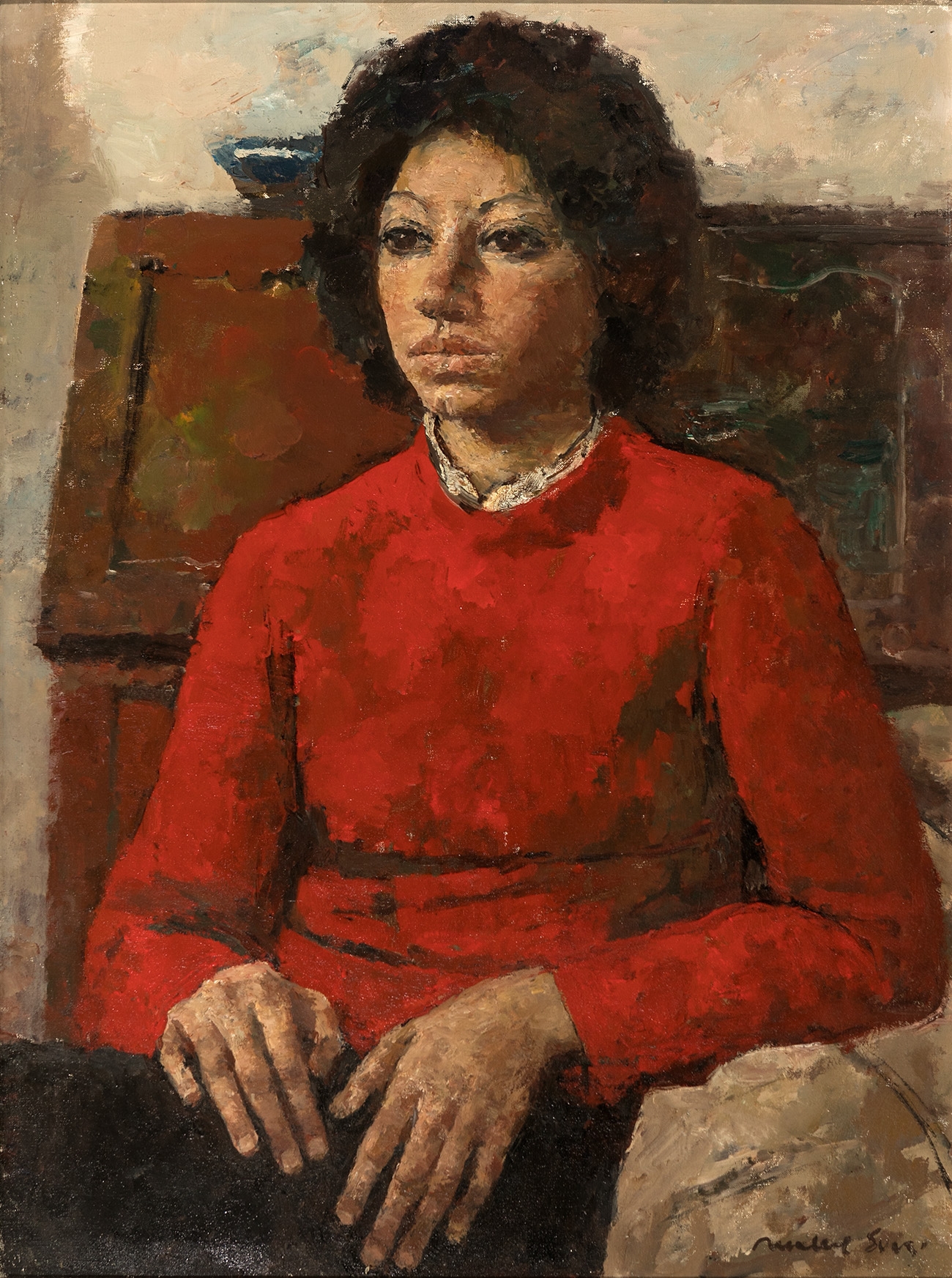 Josep Maria Mallol Suazo | Female portrait | MutualArt