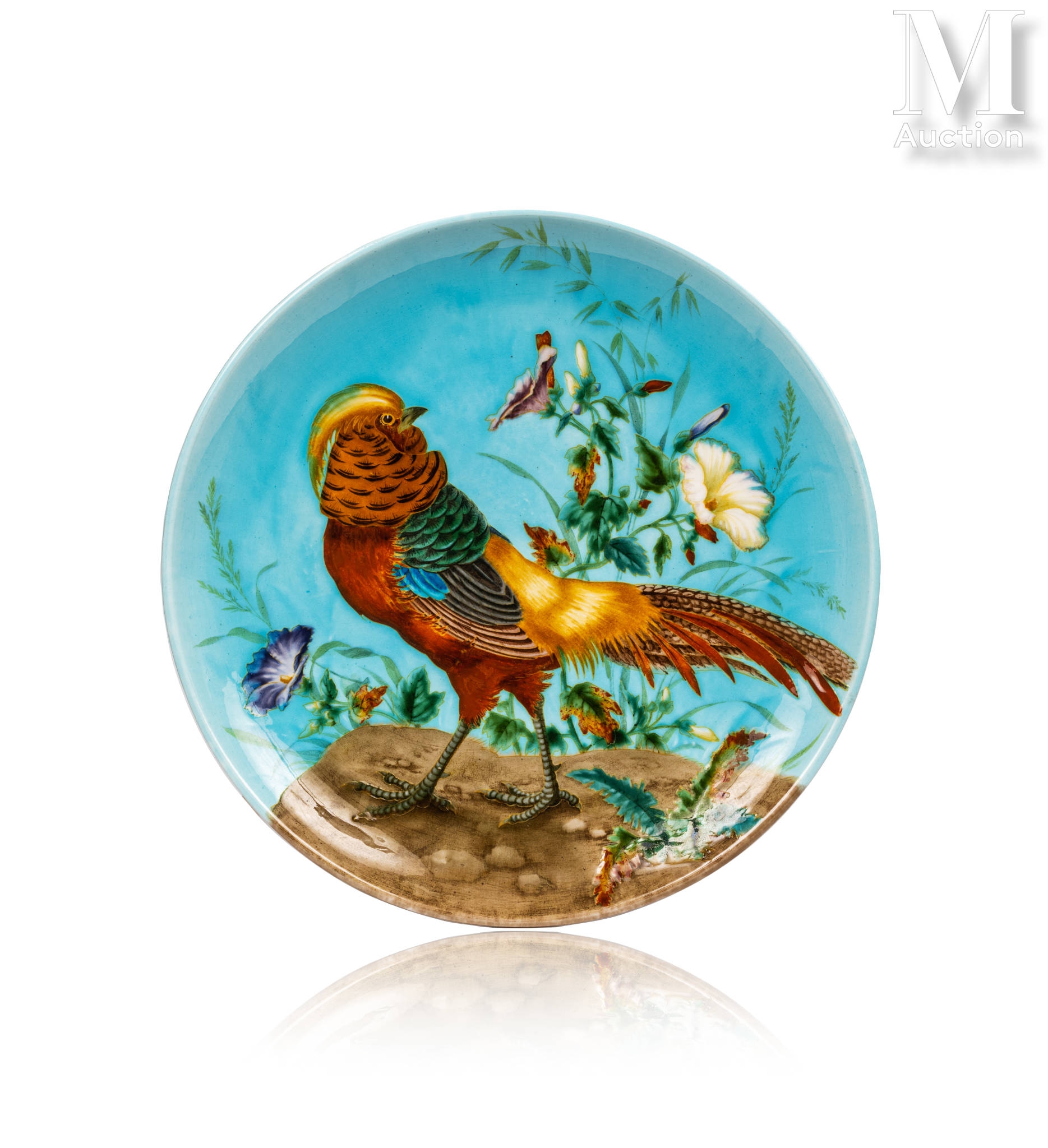 Joseph-Theodore Deck | Golden pheasant | MutualArt