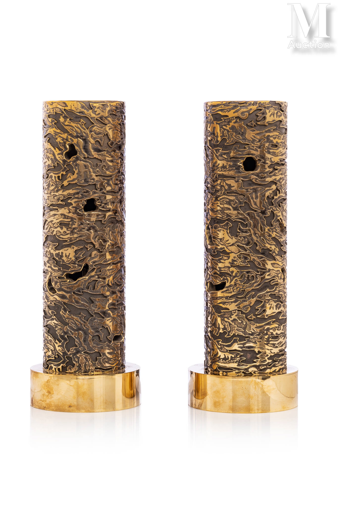 George Mathias | Pair of lamps | MutualArt