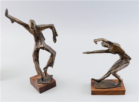 Robert Howard Cook | Two figural sculptures. | MutualArt
