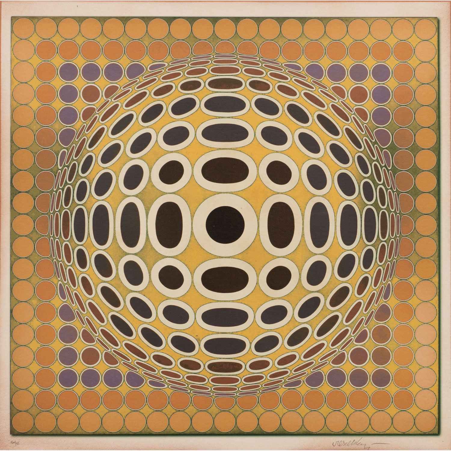 Victor Vasarely | OP-Art composition | MutualArt