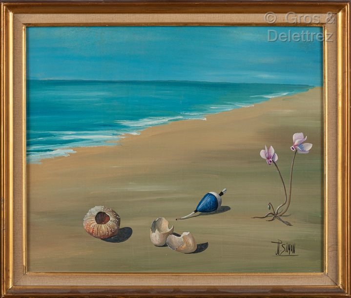 Jean Pierre Simon | Surrealist seaside | MutualArt