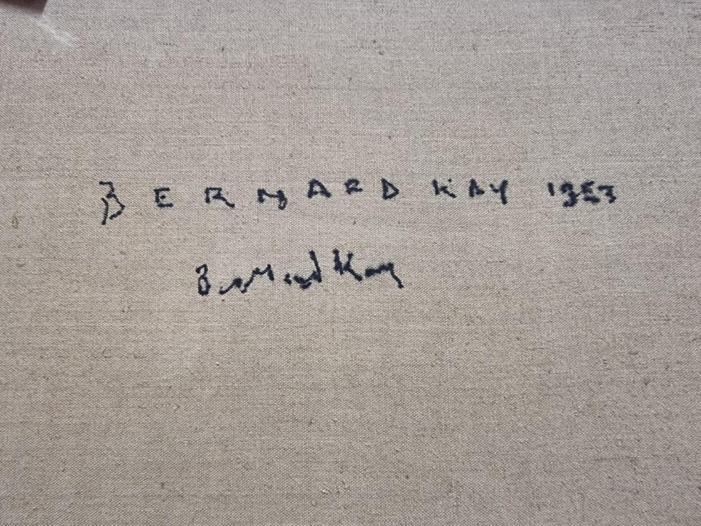 Bernard Kay | a farm building | MutualArt