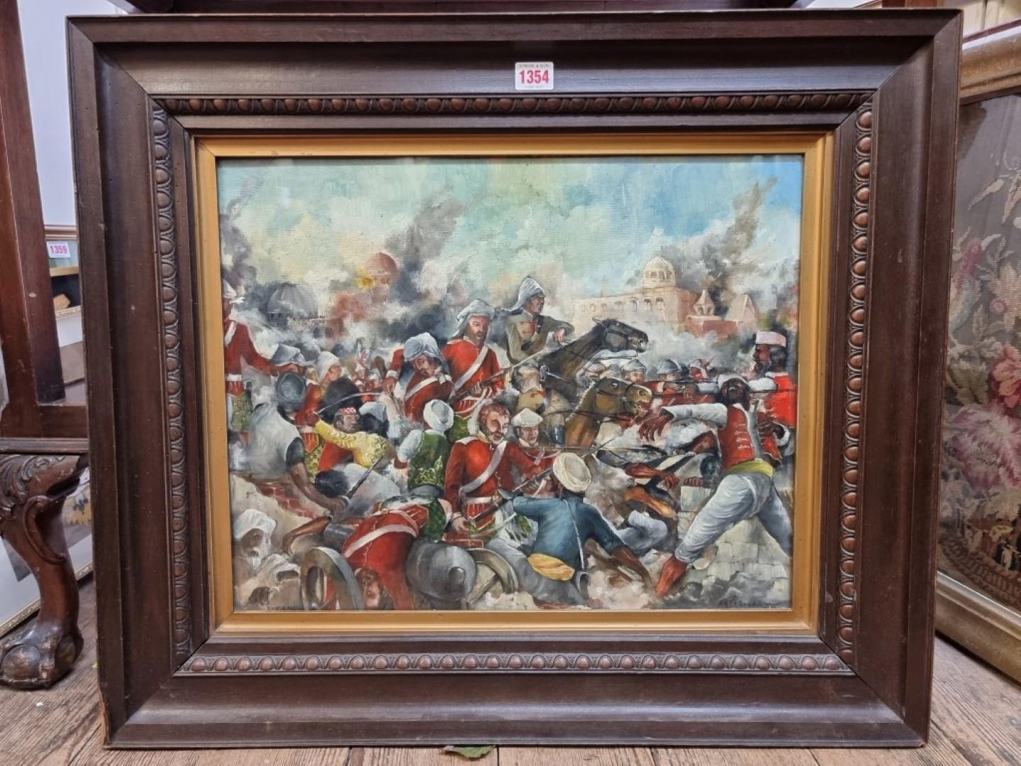 European School, 20th Century | The Siege of Lucknow | MutualArt