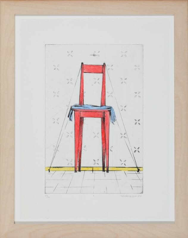 Sven Dalsgaard | Compositions with chairs (86) | MutualArt