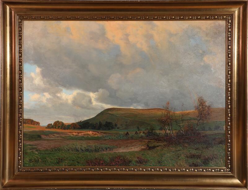 Karl Harald Alfred Broge | A view of Arrenakke Bakke (1909) | MutualArt