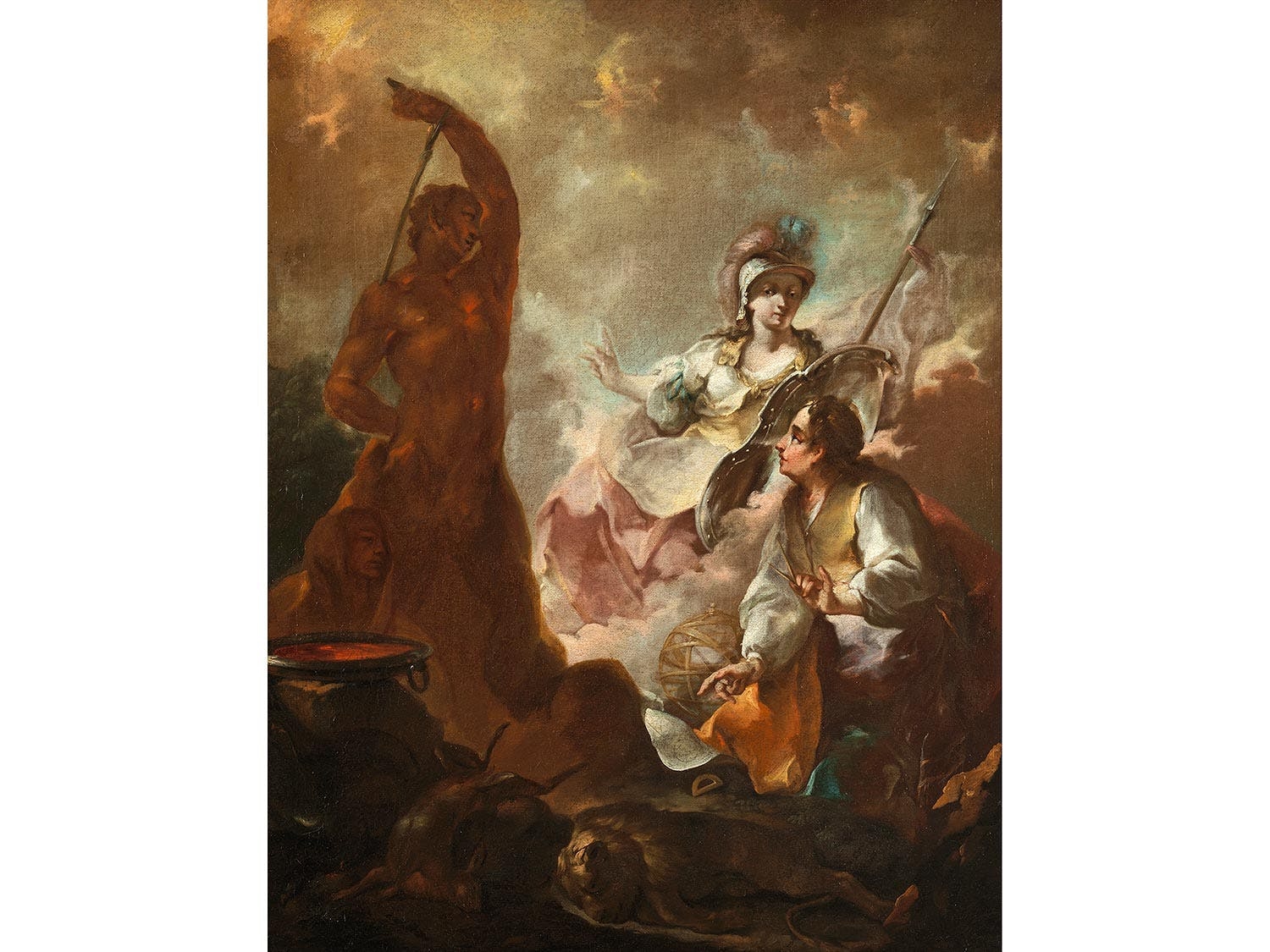 Johann Evangelist Holzer | PROMETHEUS UND ATHENA | MutualArt