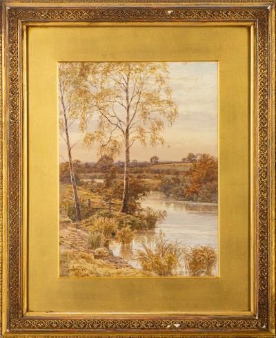 Thomas Henry Hunn | River Landscape | MutualArt
