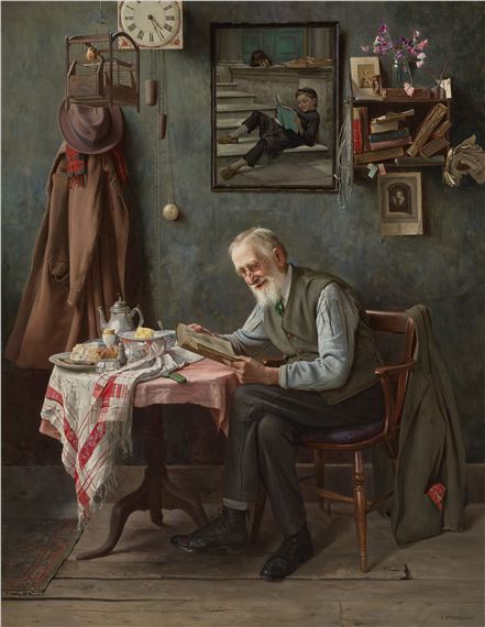 Charles Spencelayh | His favourite blend | MutualArt