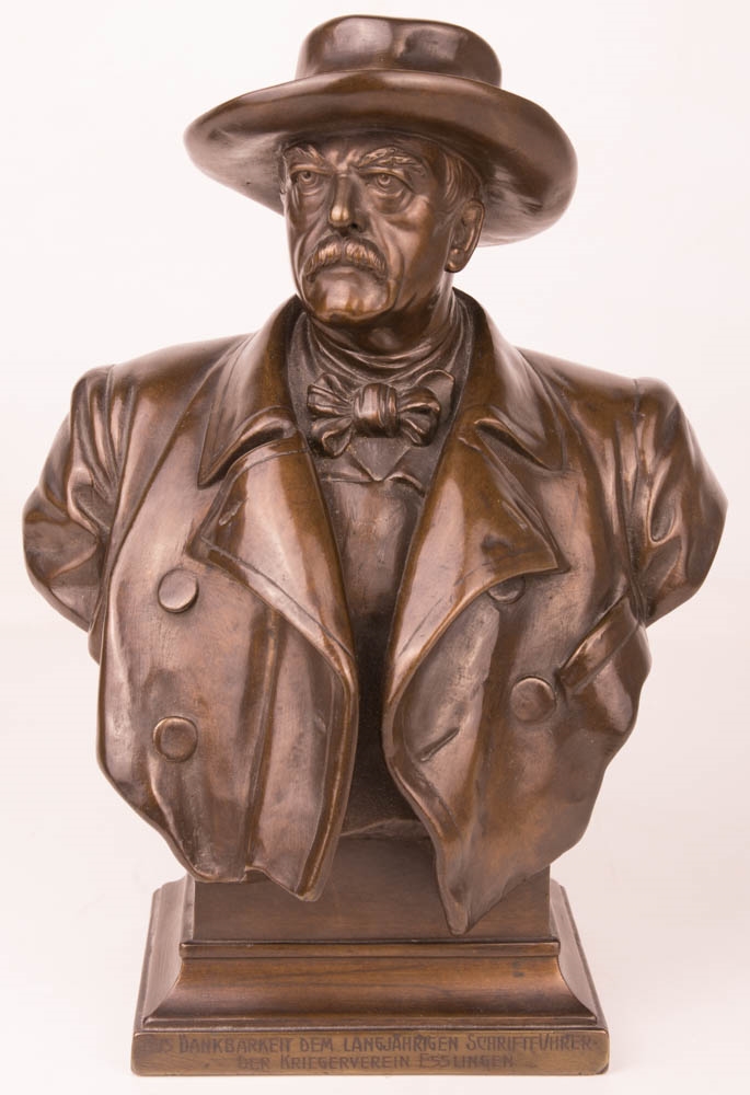 Harro Magnussen | Portraitbüste des Otto von Bismarck (1894) | MutualArt