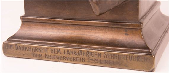 Harro Magnussen | Portraitbüste des Otto von Bismarck (1894) | MutualArt