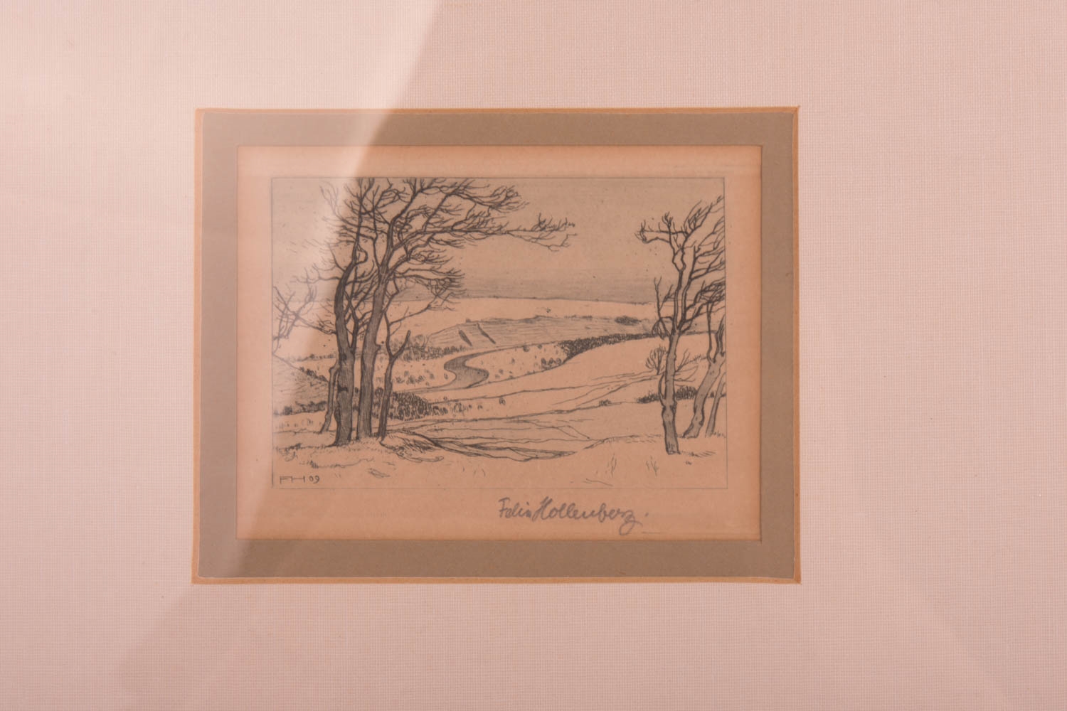 Felix Hollenberg | karge Landschaft (1909) | MutualArt