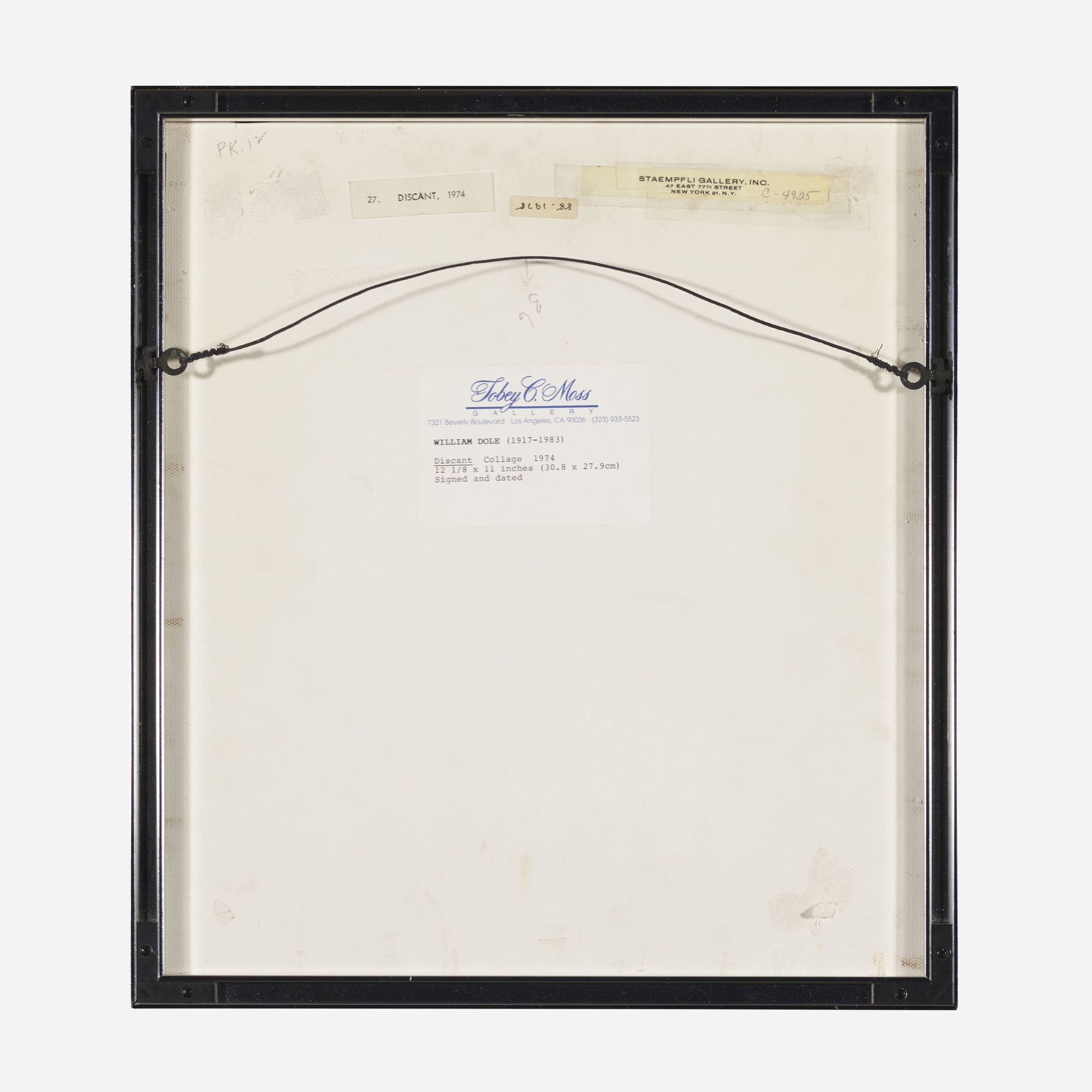 William Dole | Discant (1974) | MutualArt