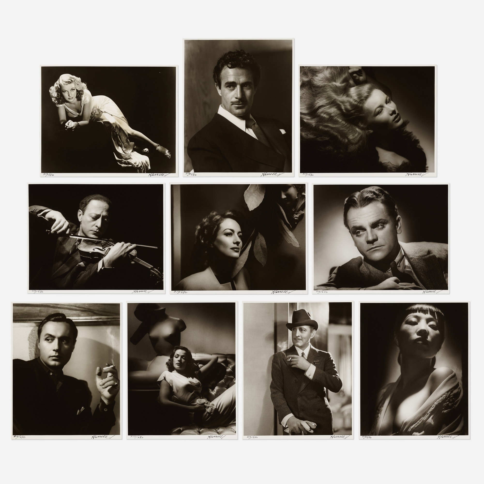 George Hurrell | 3 works: Selected Portraits from Portfolio III (Circa ...