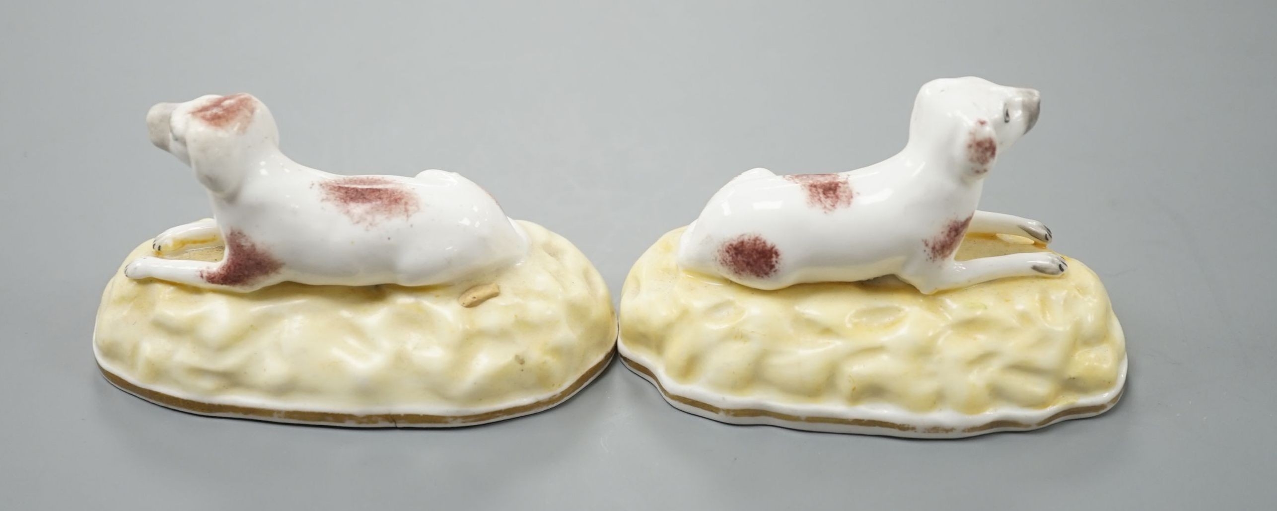 Samuel Alcock | A rare pair of Samuel Alcock porcelain models of ...