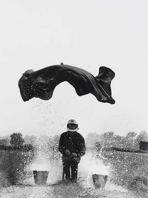 Roman Signer | Black cloth (1994) | MutualArt