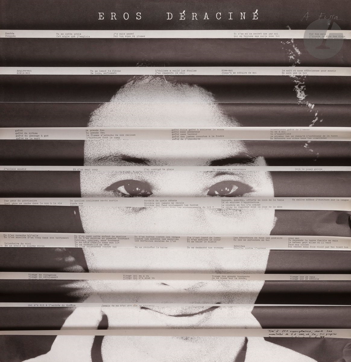 Alain Jouffroy | Éros déraciné (1985) | MutualArt