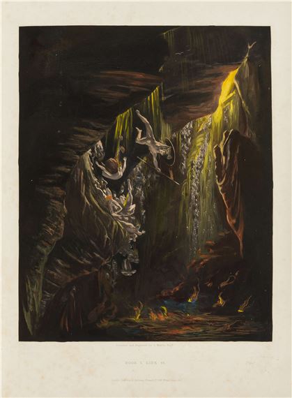 John Martin | [The Paradise Lost of Milton] (1824 - 1827) | MutualArt