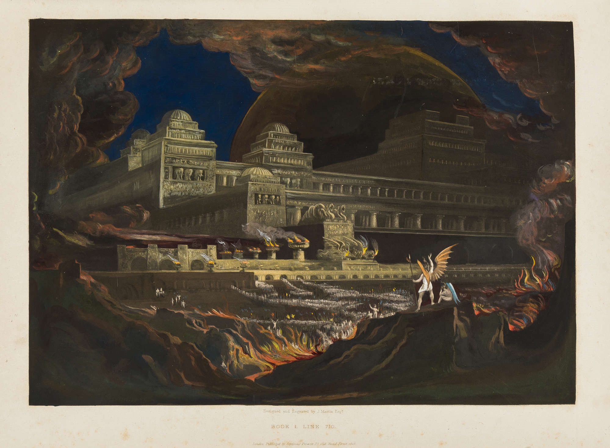 John Martin | [The Paradise Lost of Milton] (1824 - 1827) | MutualArt