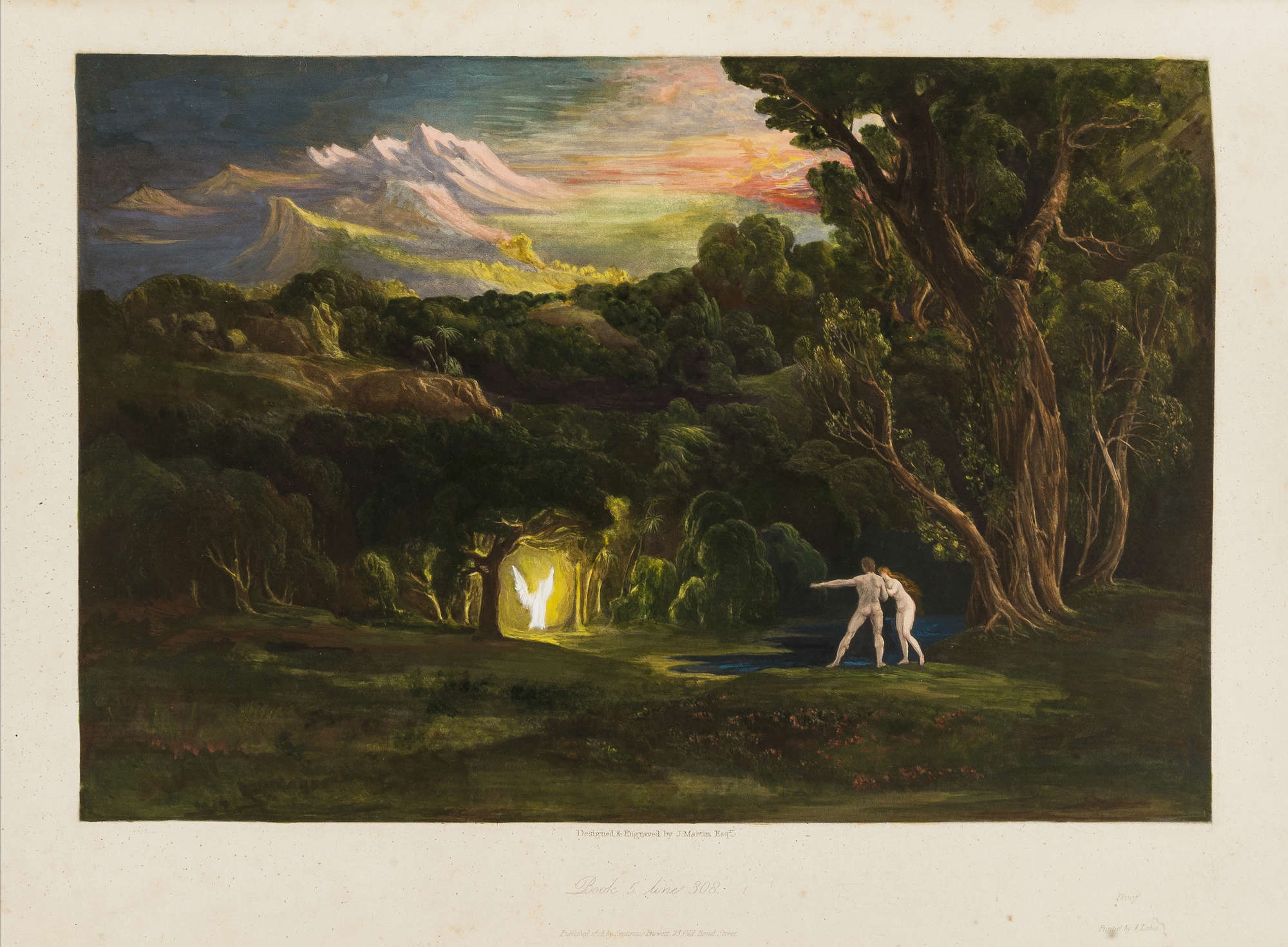 John Martin | [The Paradise Lost of Milton] (1824 - 1827) | MutualArt