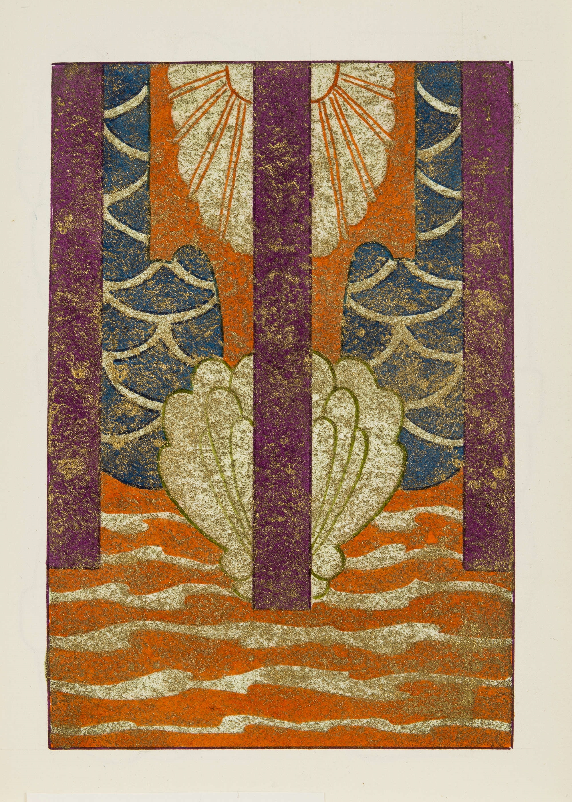 Pickford Waller | Five sketchbooks of Art Nouveau designs for ...