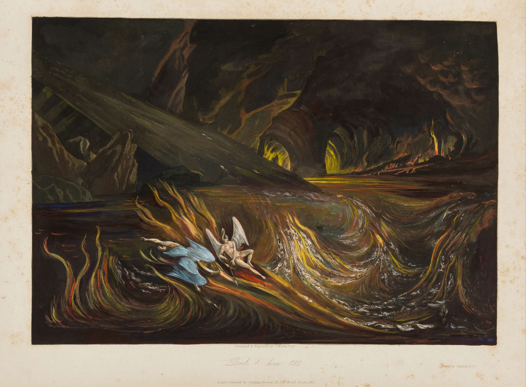John Martin | [The Paradise Lost of Milton] (1824 - 1827) | MutualArt