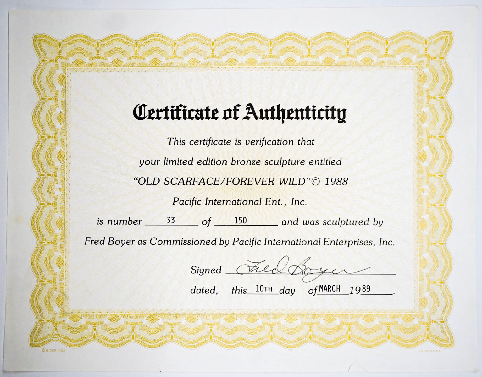 Fred Boyer | Fred Boyer | MutualArt