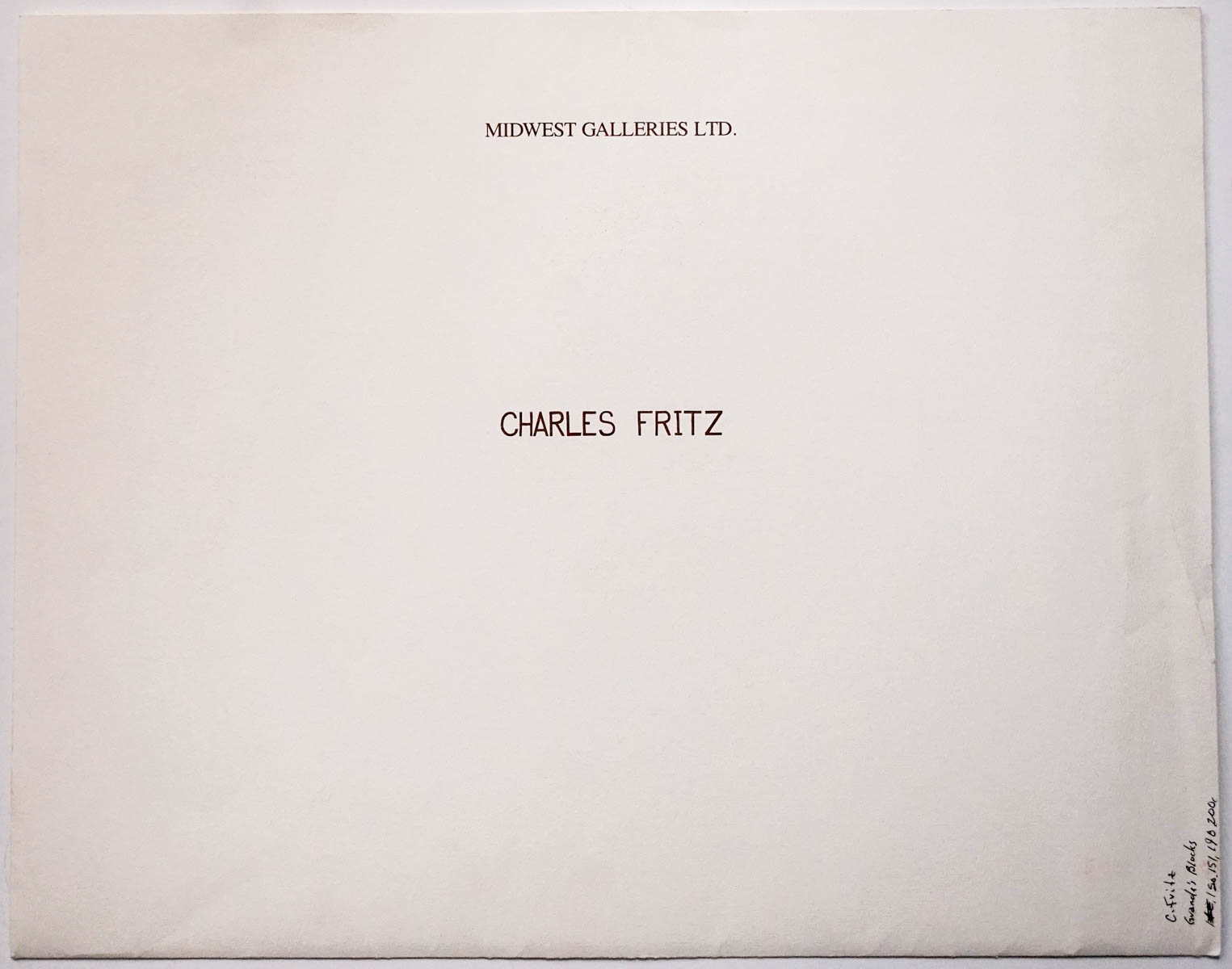 Charles Fritz | print | MutualArt