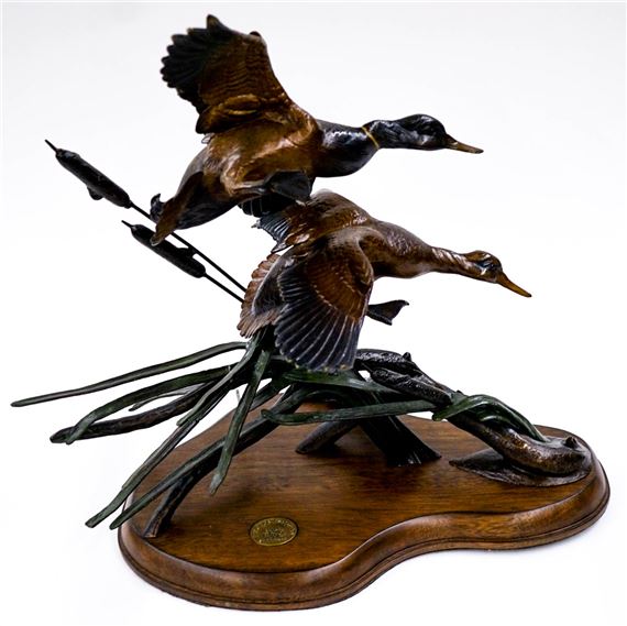 Ronnie Wells | Ronnie Wells for Ducks Unlimited Figure Group | MutualArt