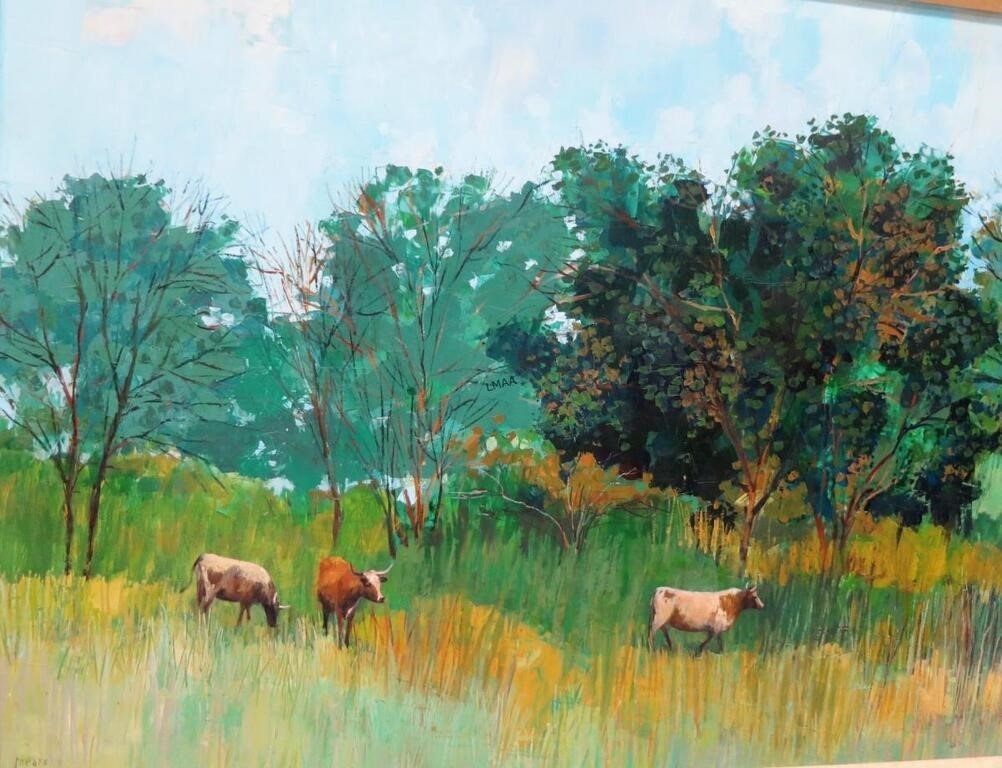 Herbert Richard Mears | THREE COWS | MutualArt