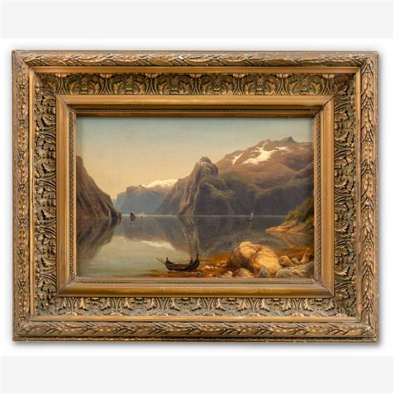 August Becker | Vierwaldstättersee (1845) | MutualArt