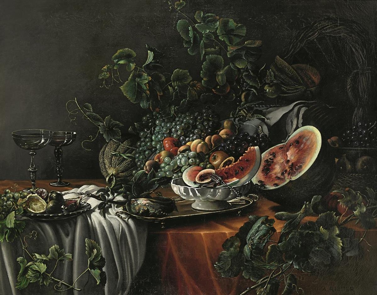 August Rieper | Fruchtstück | MutualArt