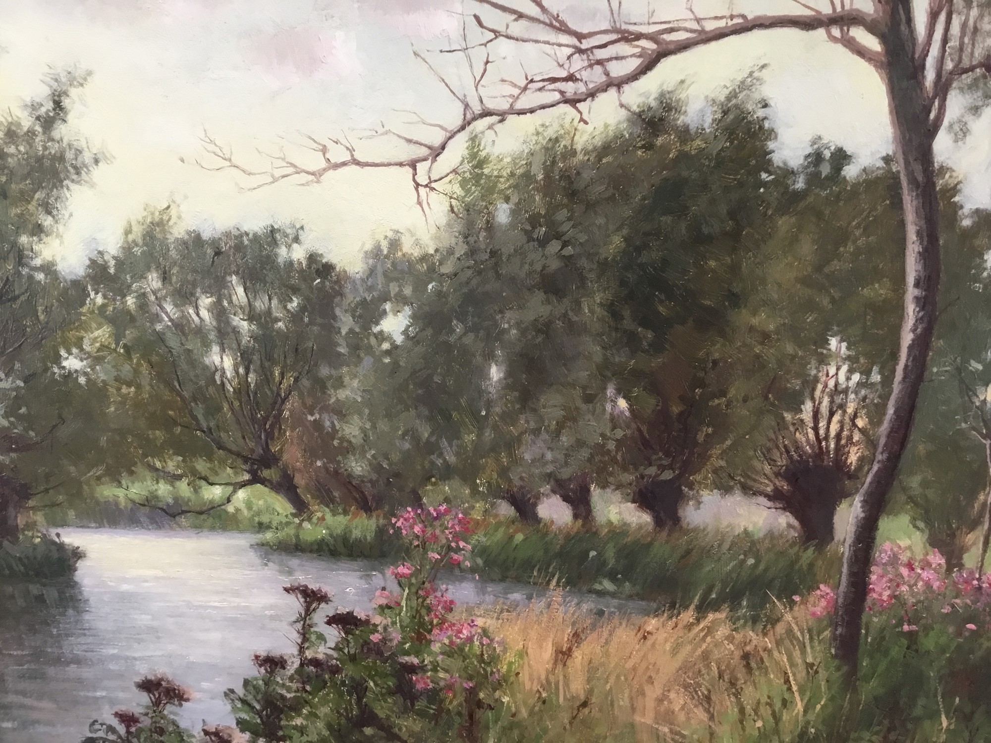 John Ernest Foster | Wild flowers on the Stour | MutualArt