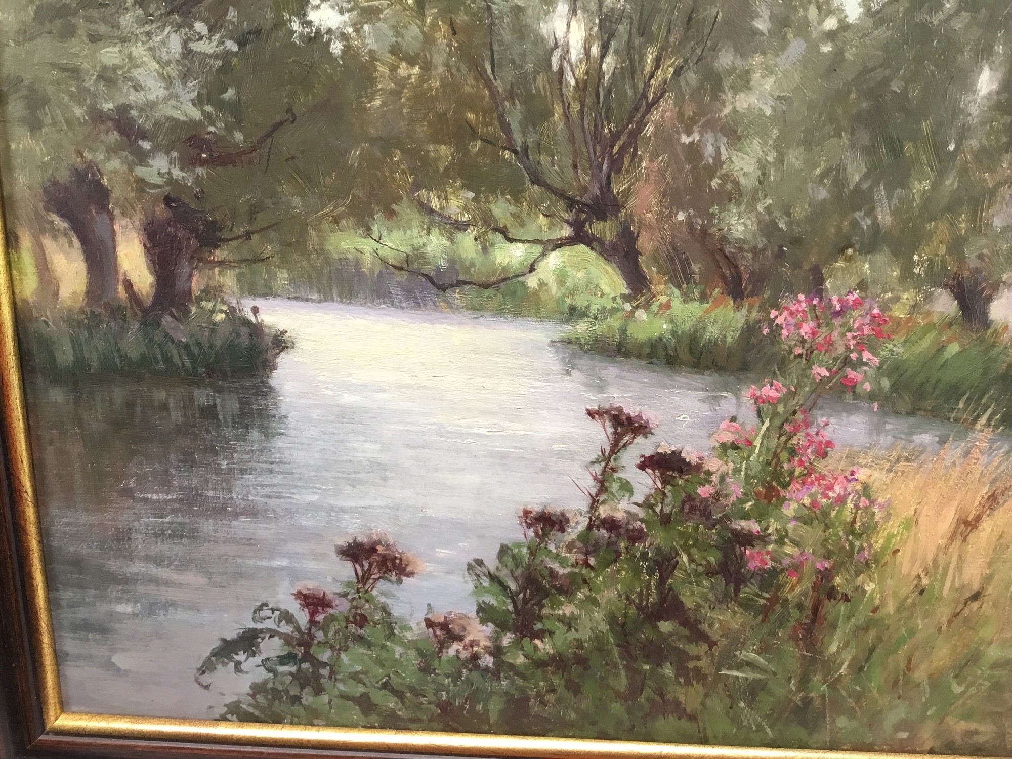John Ernest Foster | Wild flowers on the Stour | MutualArt