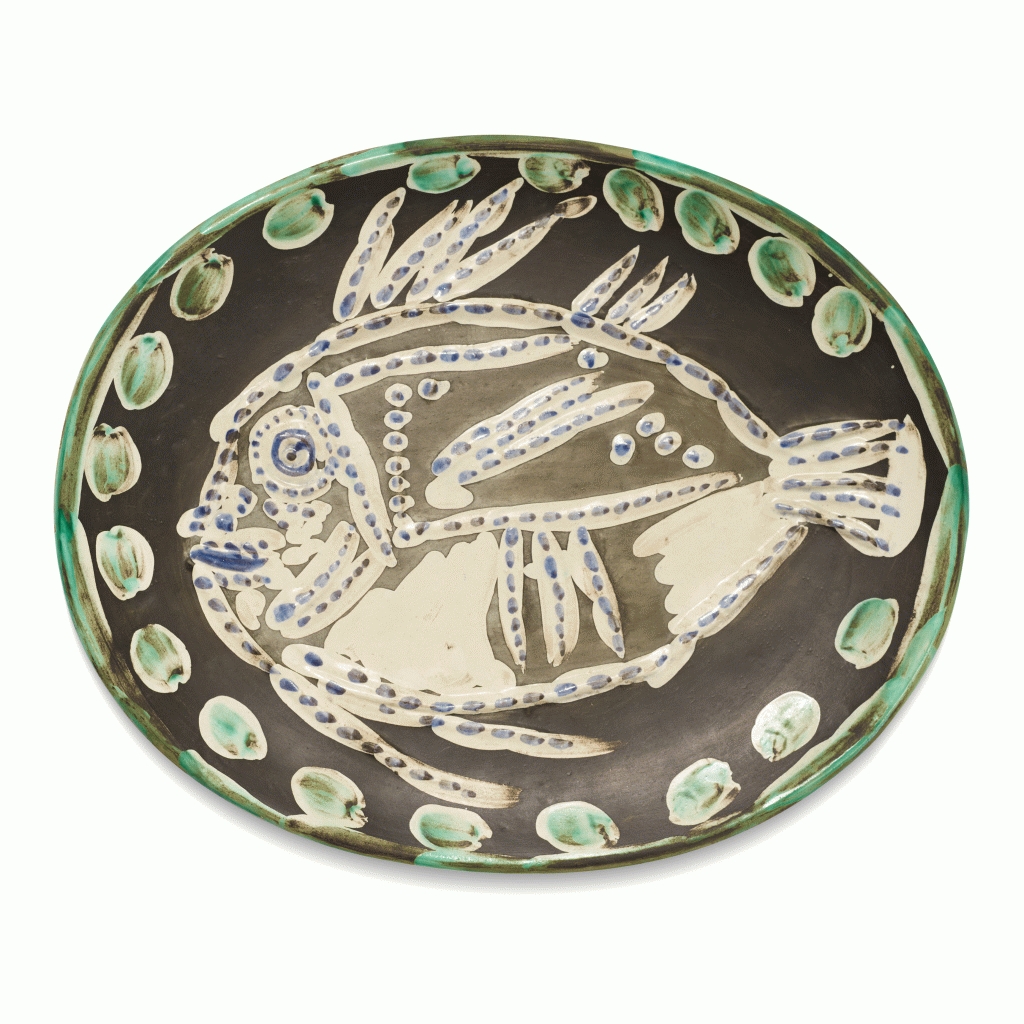 Pablo Picasso | Poisson de profil (Fish in profile) (1951) | MutualArt