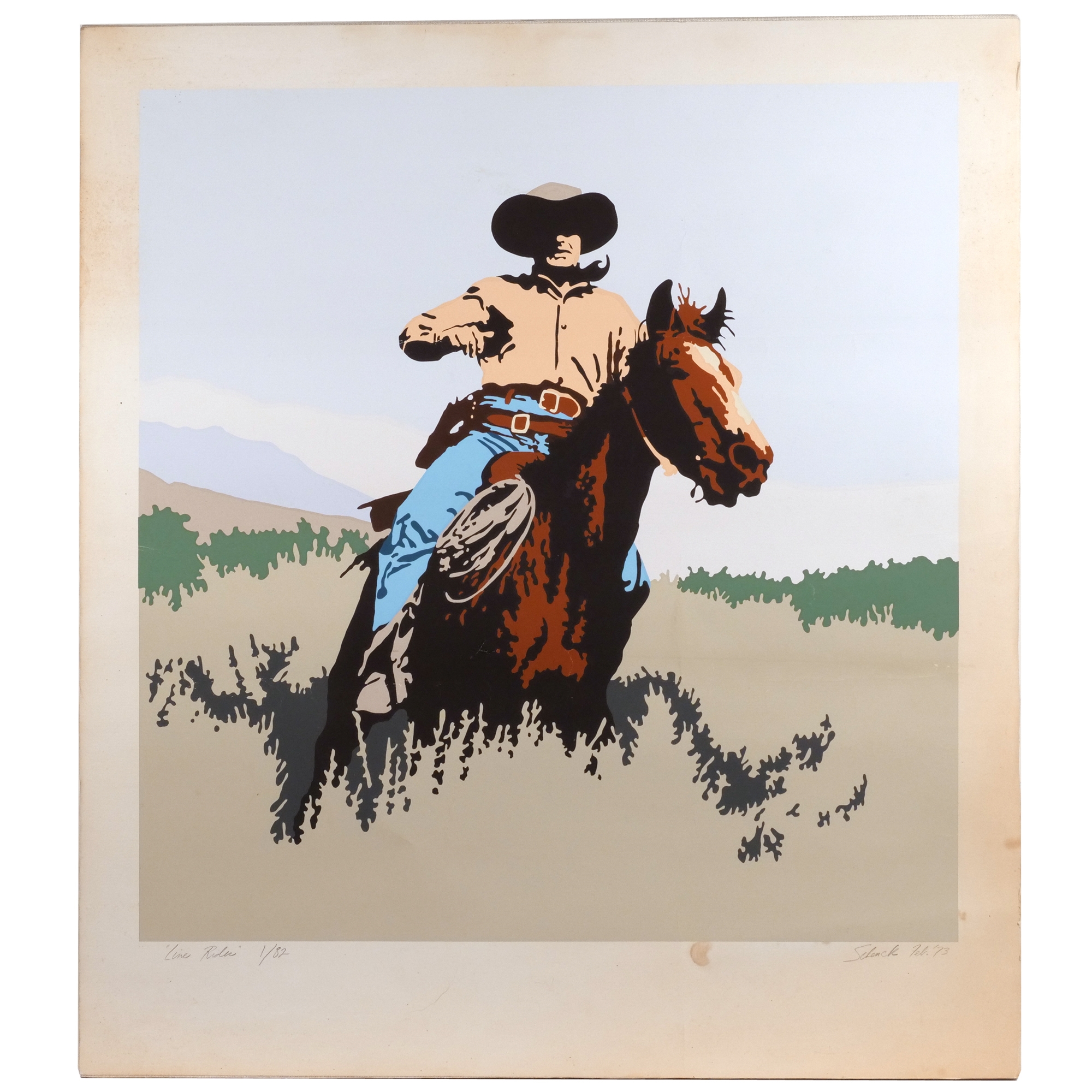William Schenck | Line Rider (73) | MutualArt
