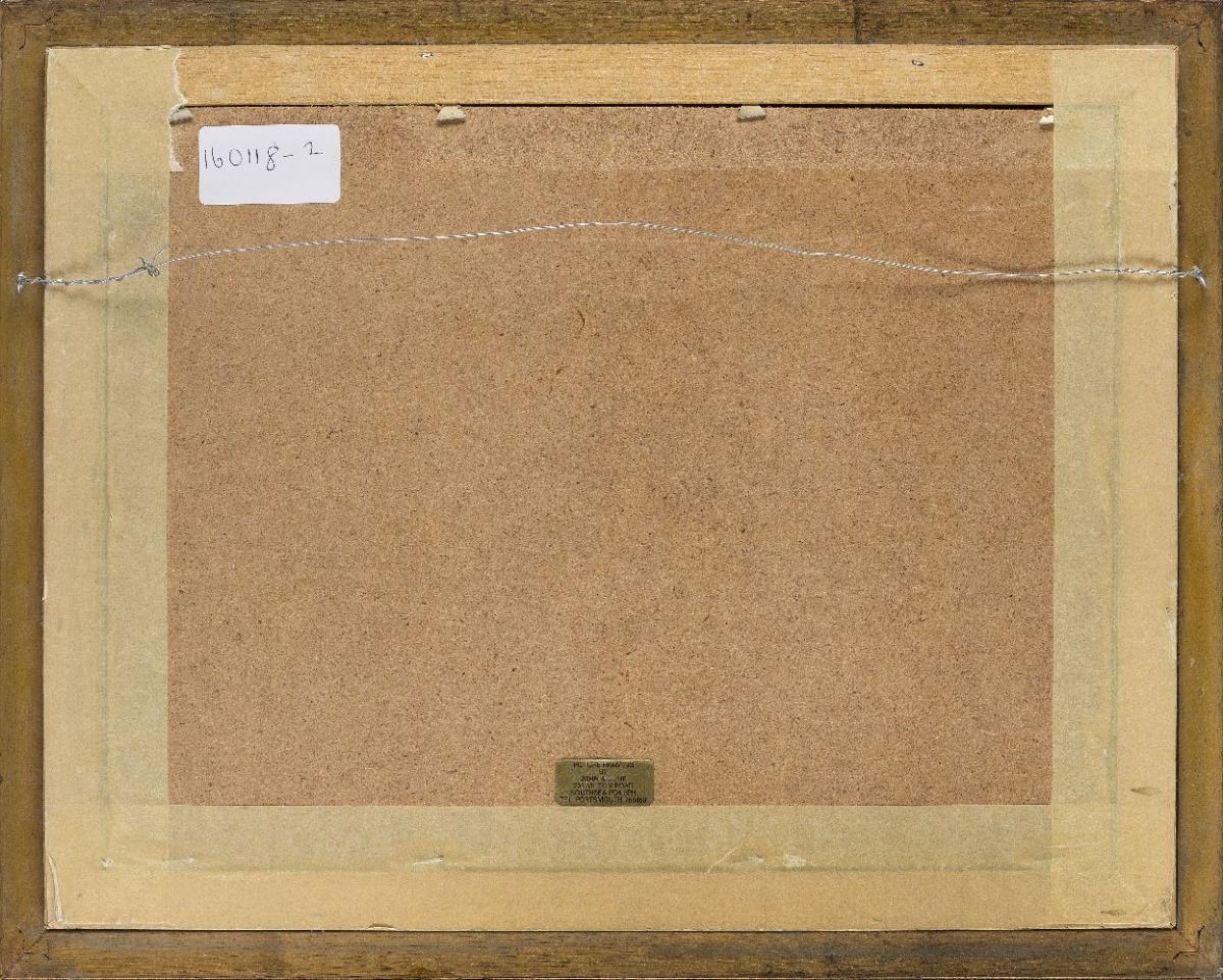 Frederic Whiting | A grassy landscape with horses and figures on a summer day | MutualArt