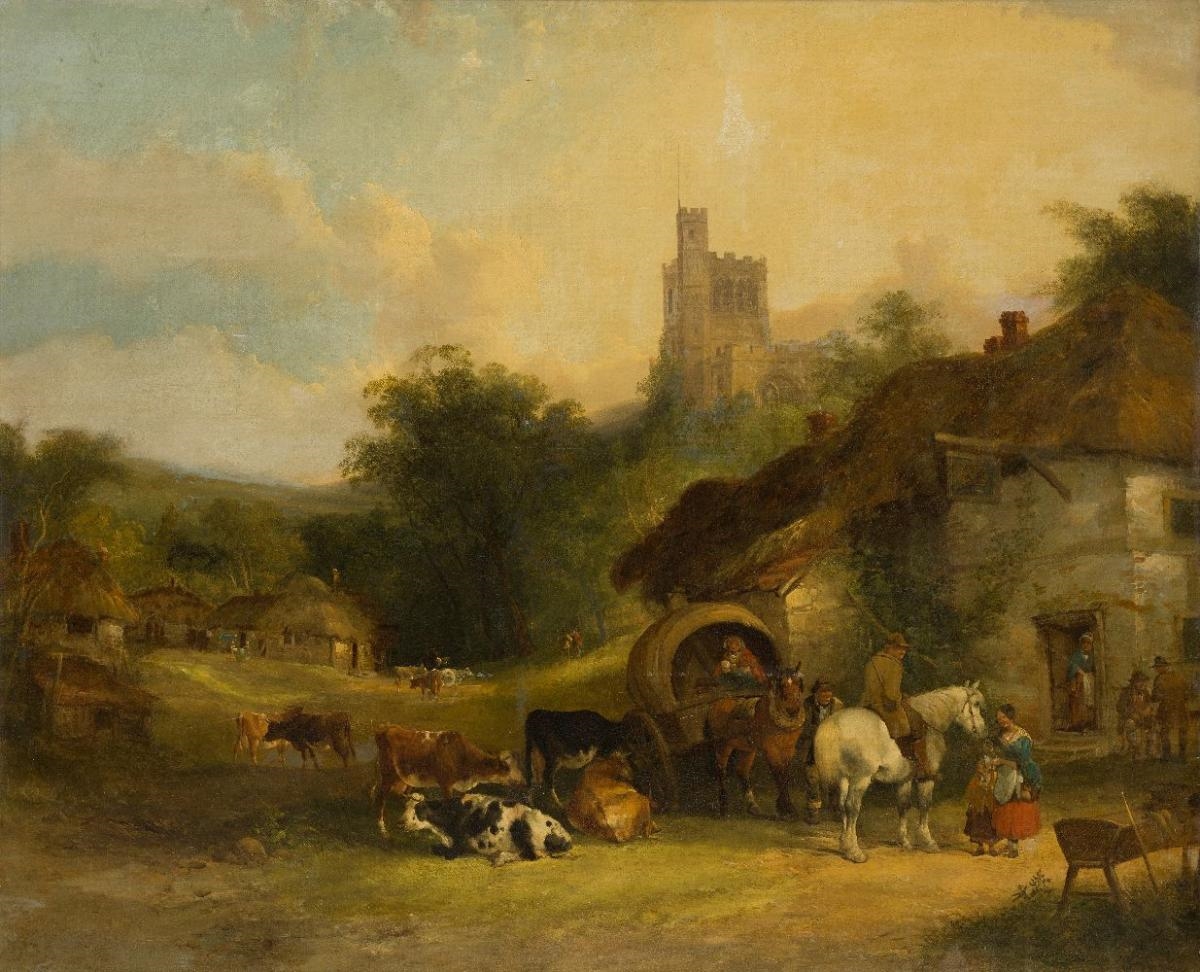 William Shayer Sr. | The Plough Inn | MutualArt