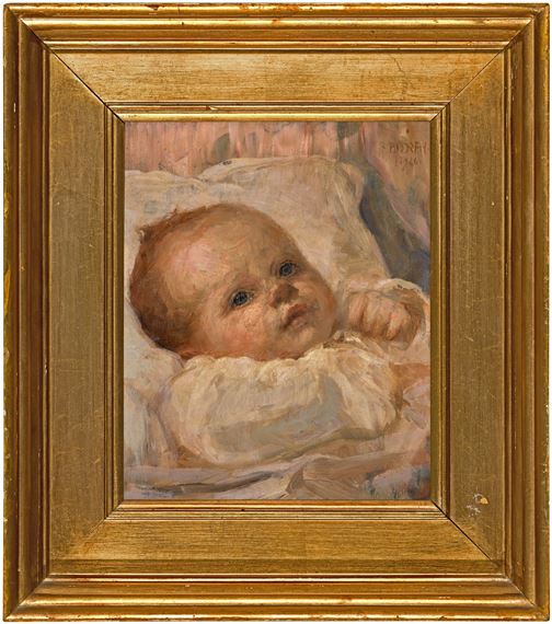 Bertha Dorph | A Baby's Head (1926) | MutualArt