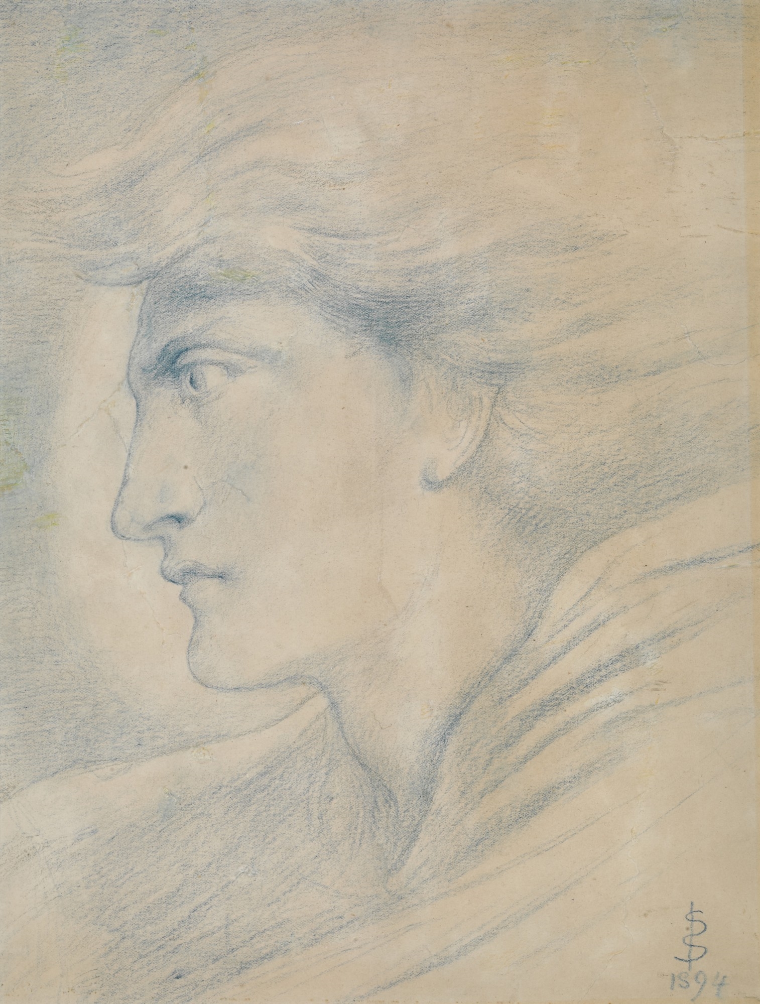 Simeon Solomon | Allegory (1894) | MutualArt