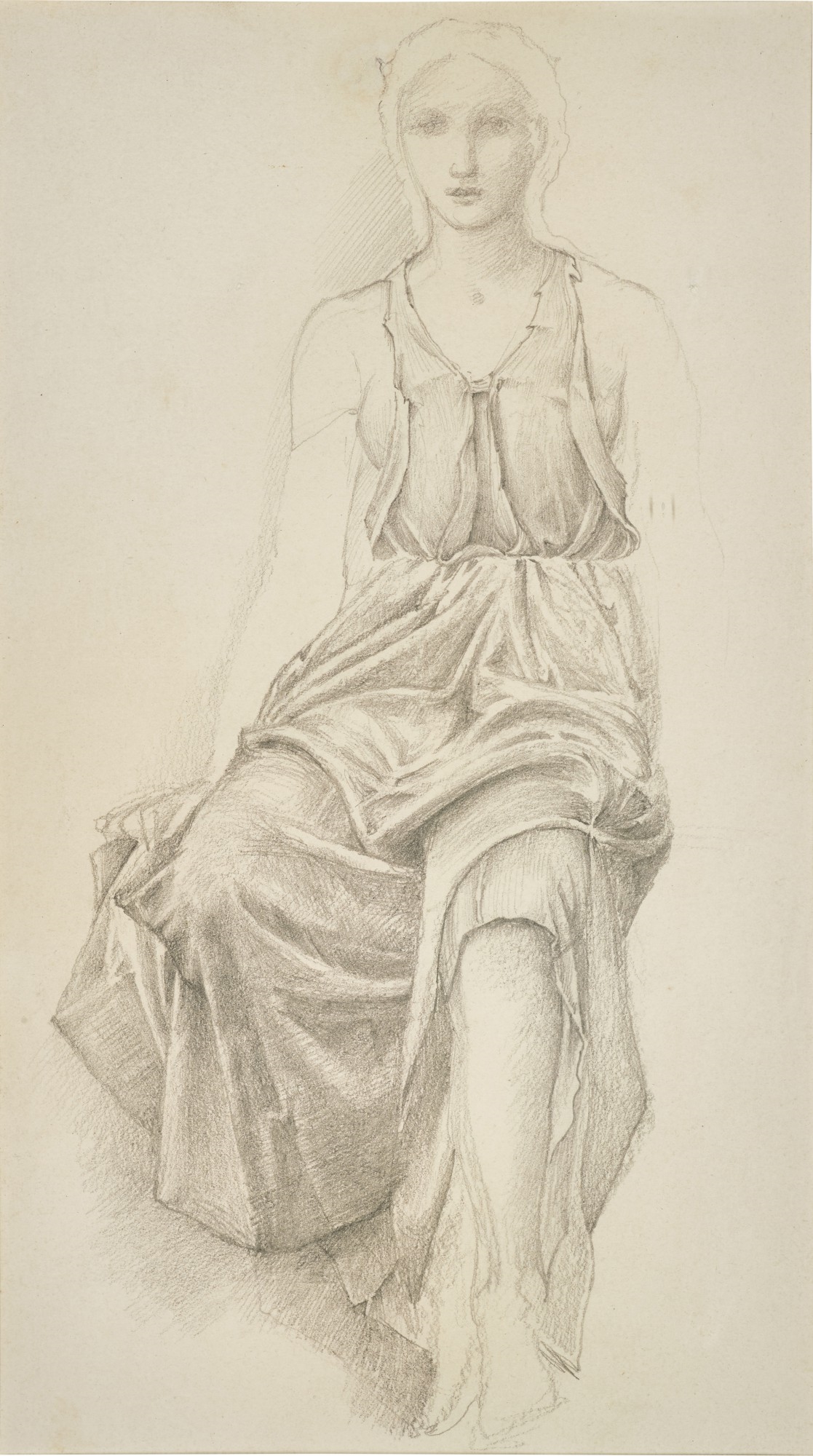 Edward Burne-Jones | Study for King Cophetua and the Beggar Maid ...