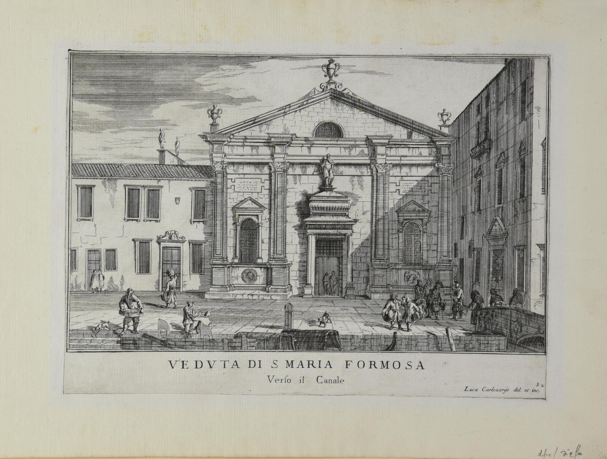 Luca Carlevarijs | VEDUTA DI SANTA MARIA FORMOSA | MutualArt
