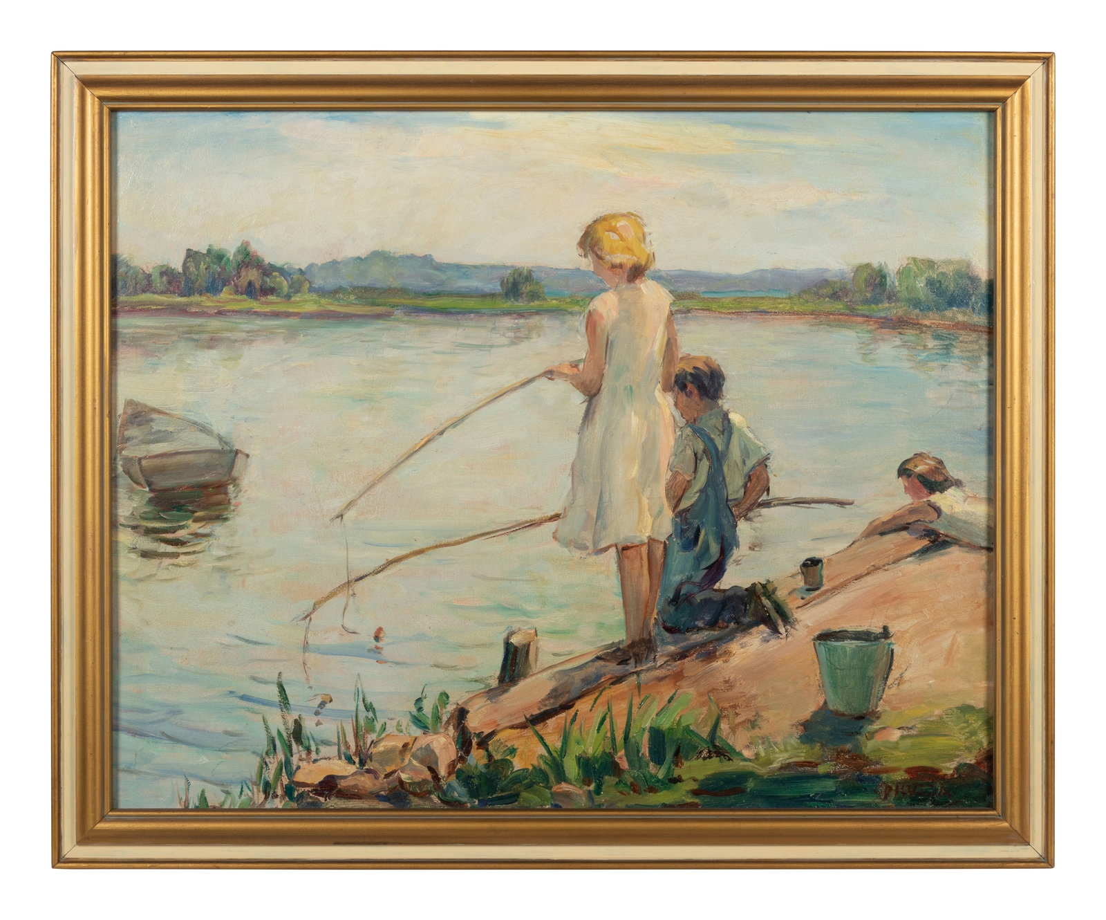 Francesco J. Spicuzza | Fishing (Circa 1932) | MutualArt