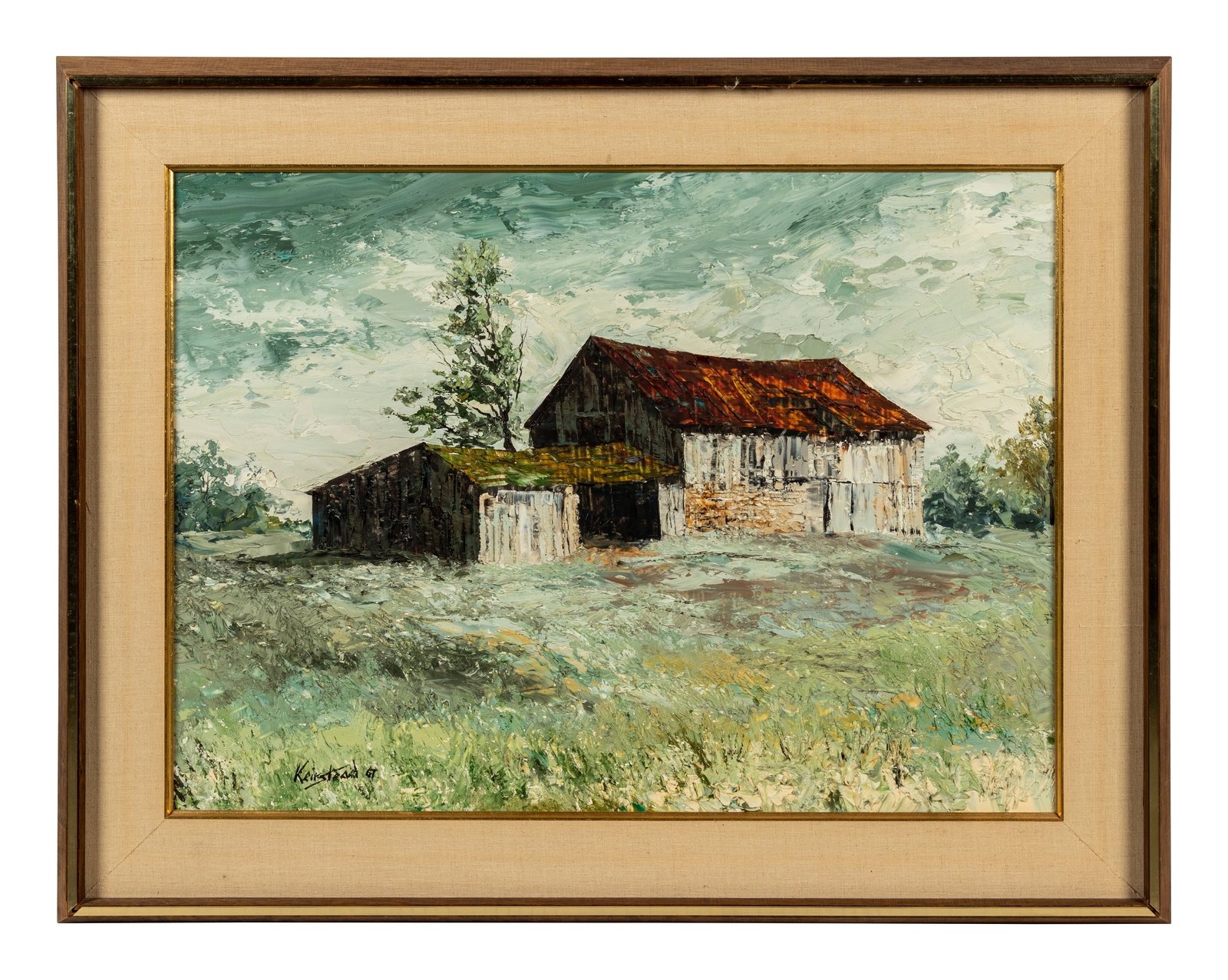 James Lorimer Keirstead | Clark's Barn (1967) | MutualArt