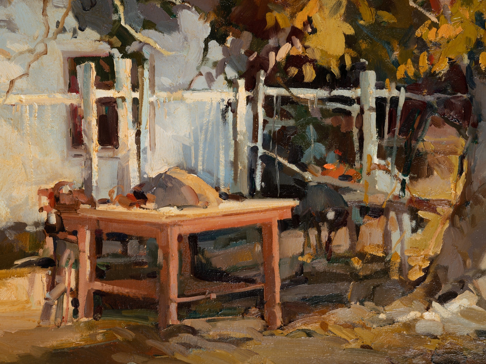 Ted Goerschner | Retired Farm (1978) | MutualArt