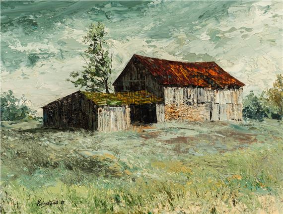 James Lorimer Keirstead | Clark's Barn (1967) | MutualArt