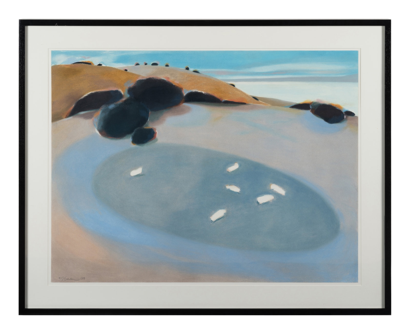 Deborah Garber | Blue Corral (1984) | MutualArt